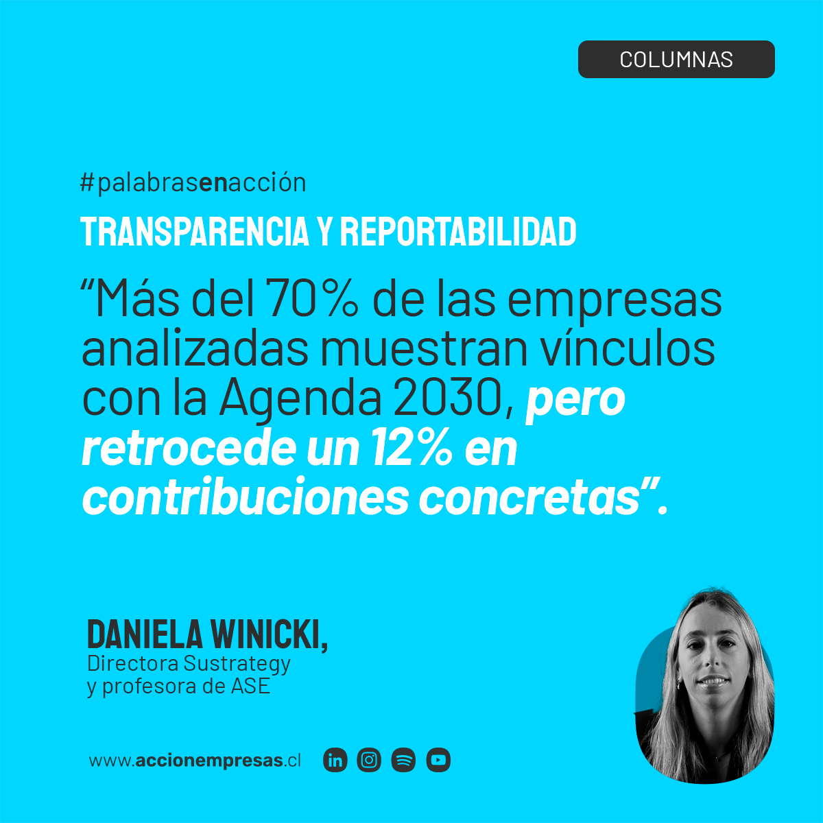 La Transparencia En Sostenibilidad Sigue En Aumento